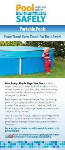 Educational Materials Catalog | Pool Safely