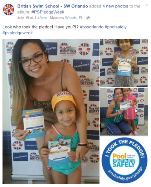 Pledge Week 2017 Collects Hundreds of Pledges Nationwide | Pool Safely